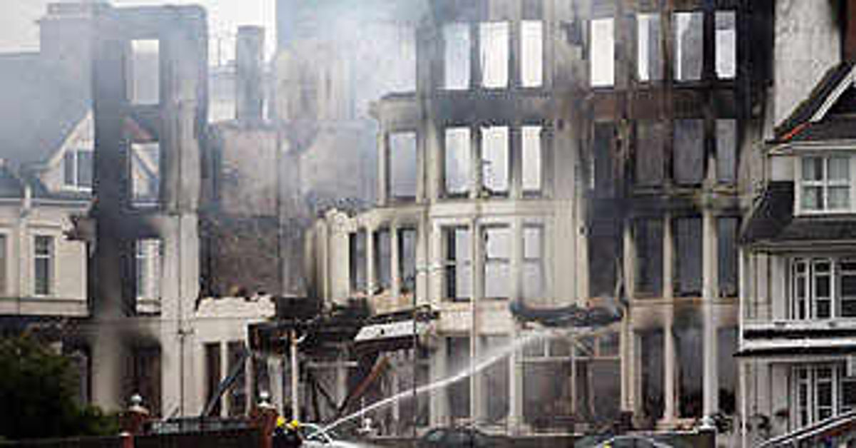 No charges for four over hotel fire | Express & Star