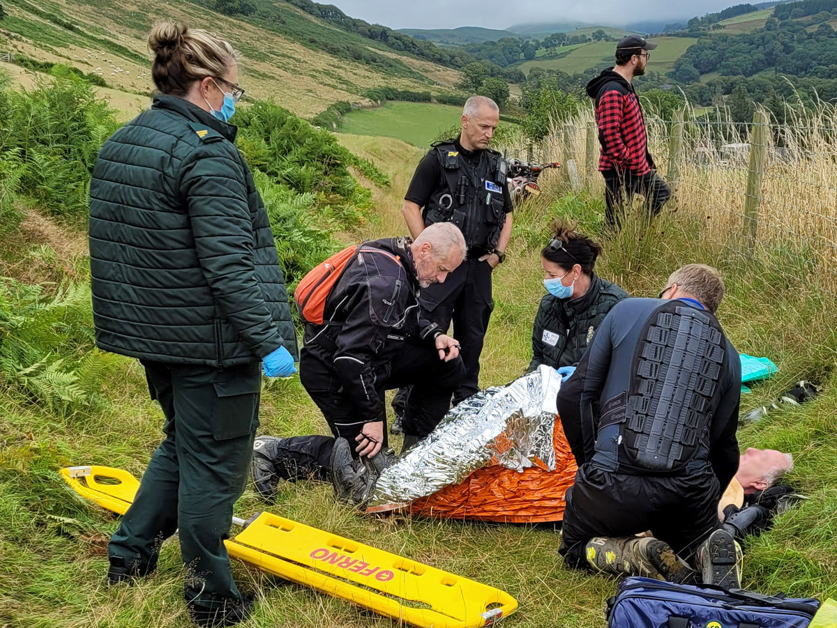 Rider rescued by mountain rescue volunteers | Shropshire Star