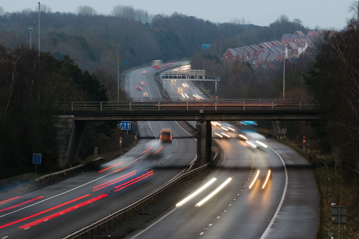 Traffic delays on M54 after crash on stretch between junctions for ...