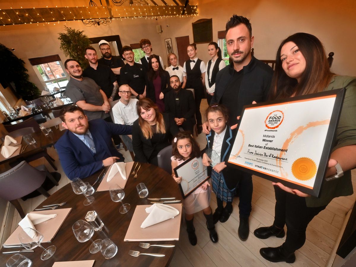 Family-owned Italian restaurant in Wolverhampton wins awards on week of ...