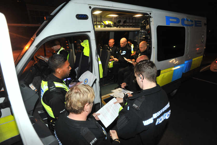 Gang busters: 280 police officers in Wolverhampton's biggest drugs raid ...