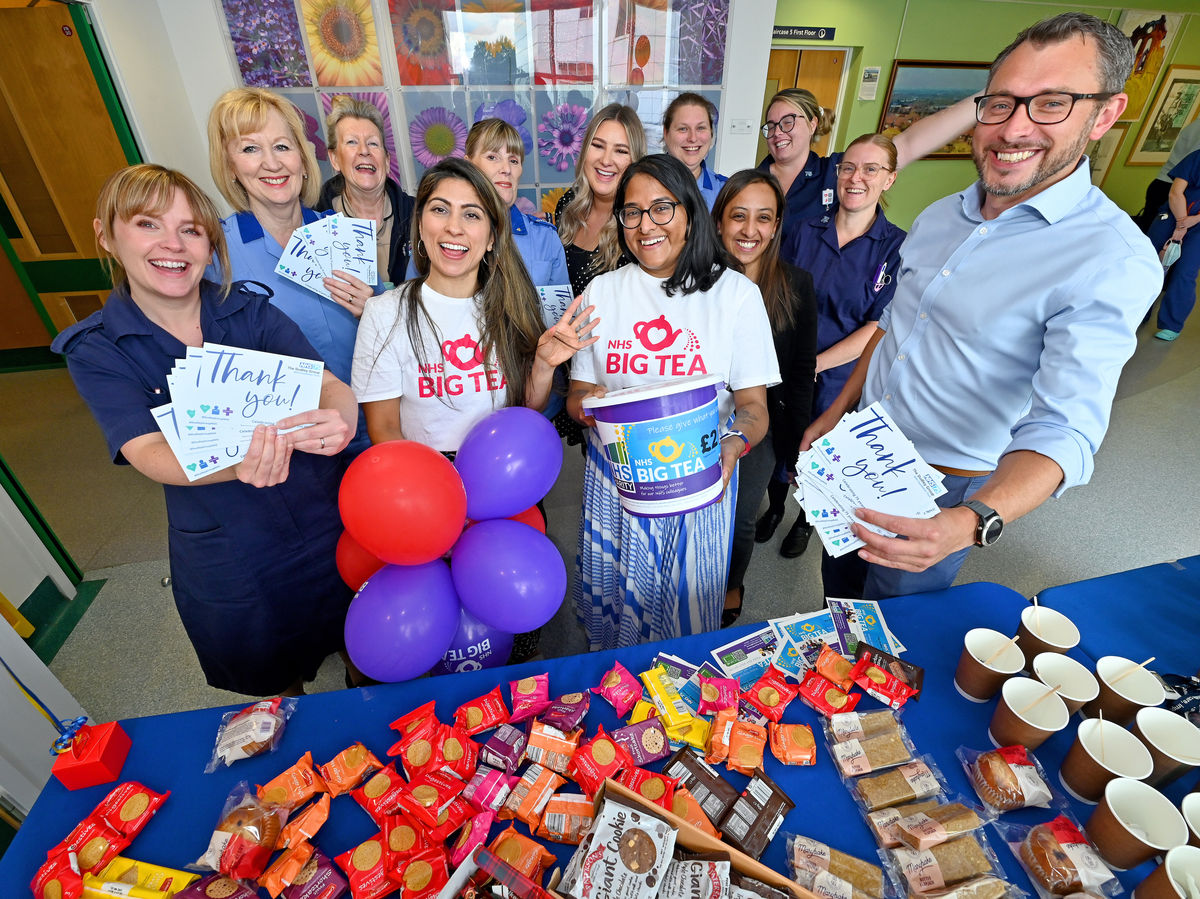 Tea, cake and fun at hospital on day of NHS 75th birthday | Express & Star