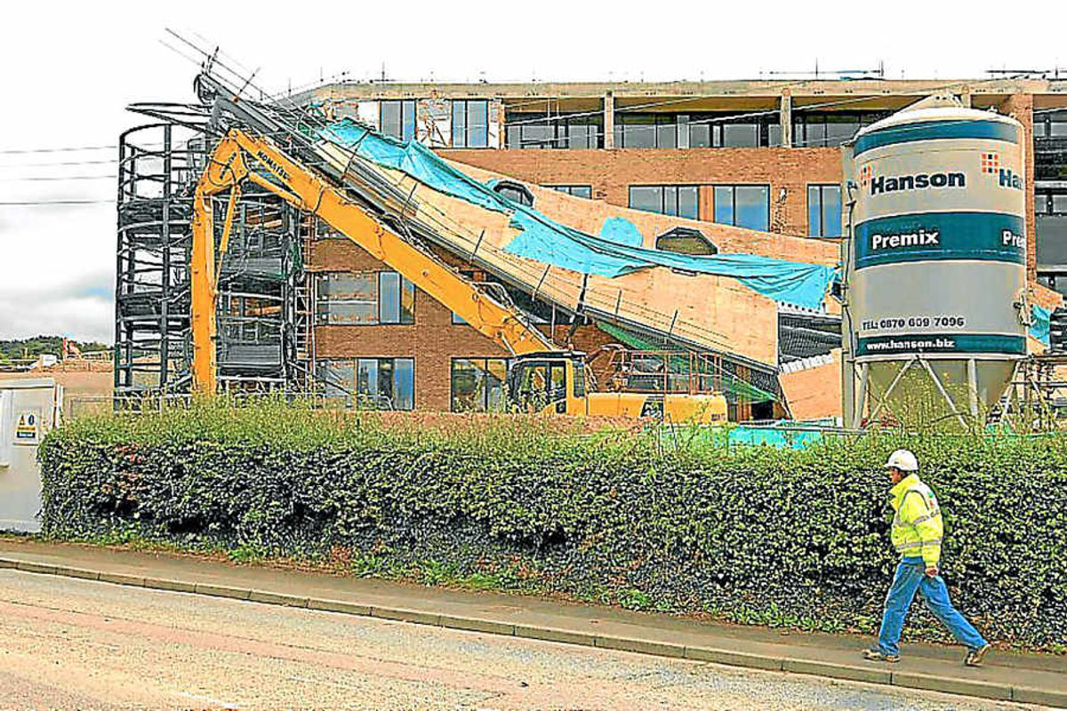 Abraham Darby school canopy collapse firm fined £100,000 | Shropshire Star