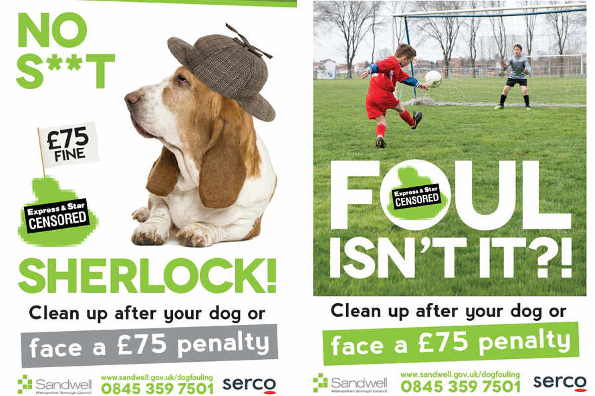 Dog mess posters causing a big stink in Sandwell | Express & Star