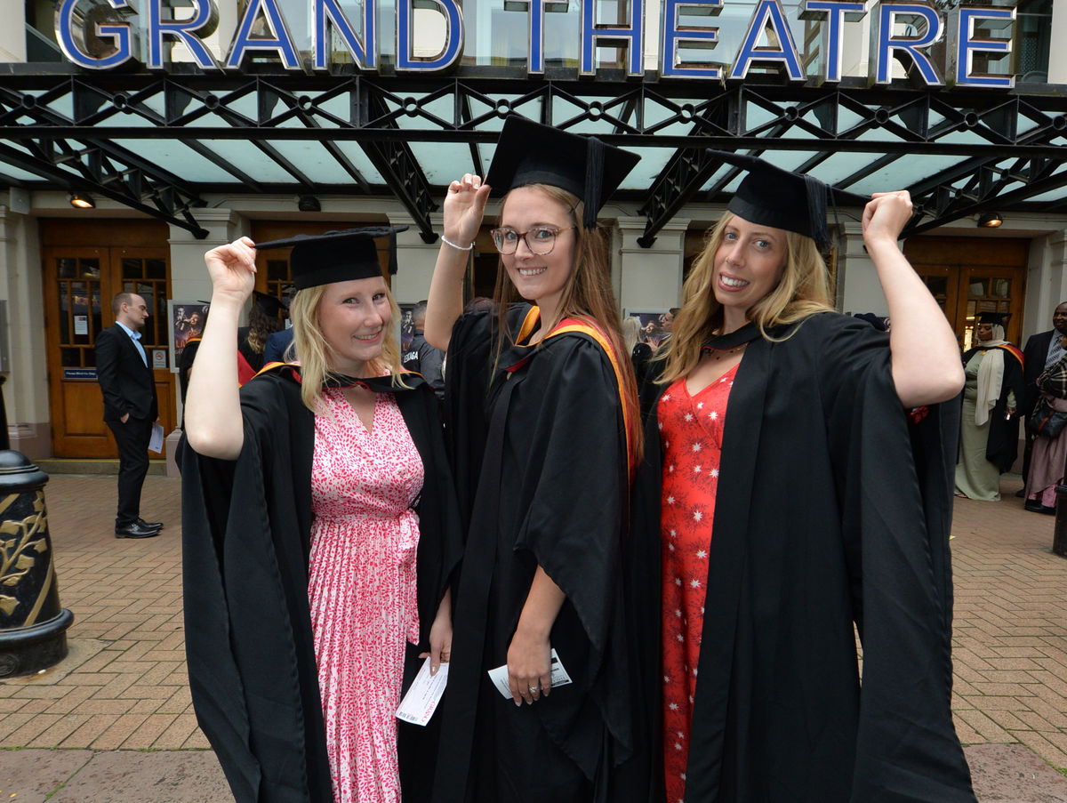 University of Wolverhampton's class of 2021 celebrate graduation ...