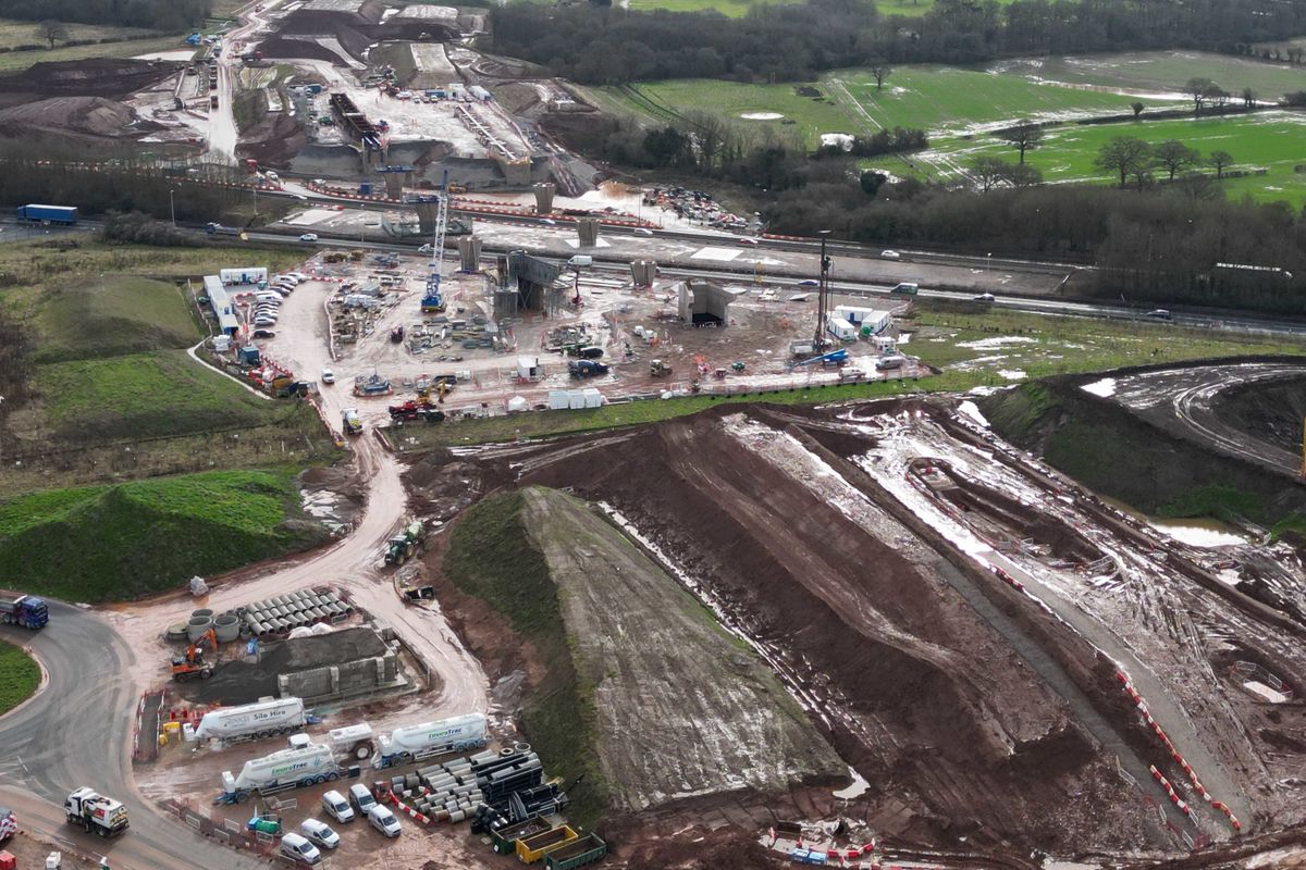 13 pictures reveal incredible scale of HS2 project in the West Midlands ...