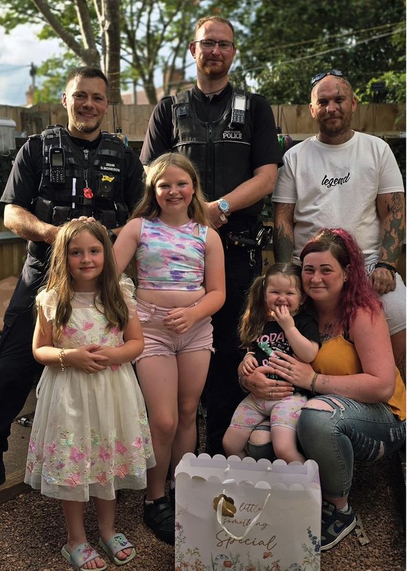 Cannock police thanked for saving life of three-year-old girl who ...