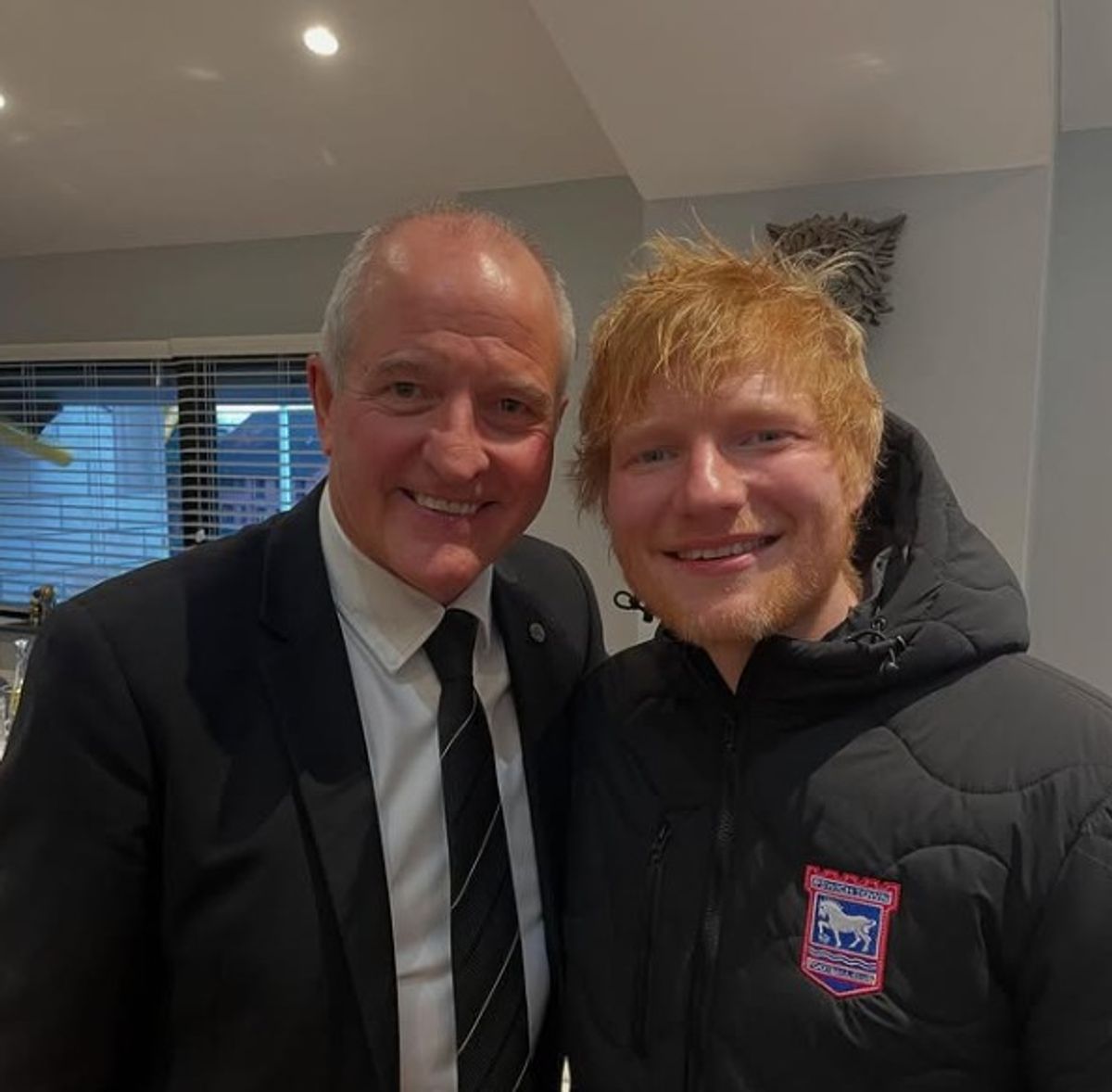 Wolves legend Steve Bull shares snap with Ed Sheeran after singer was ...