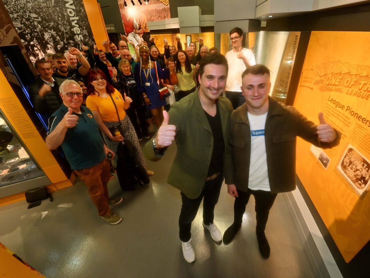 Watch: Wolves fans get exclusive museum tour and Q&A as part of Express ...