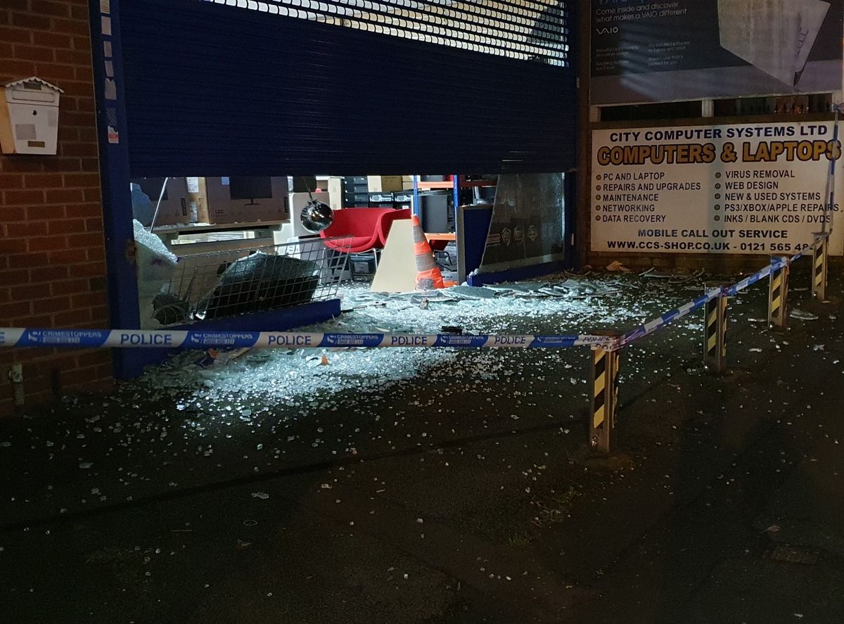 Investigations continuing after shots fired inside Smethwick shop ...