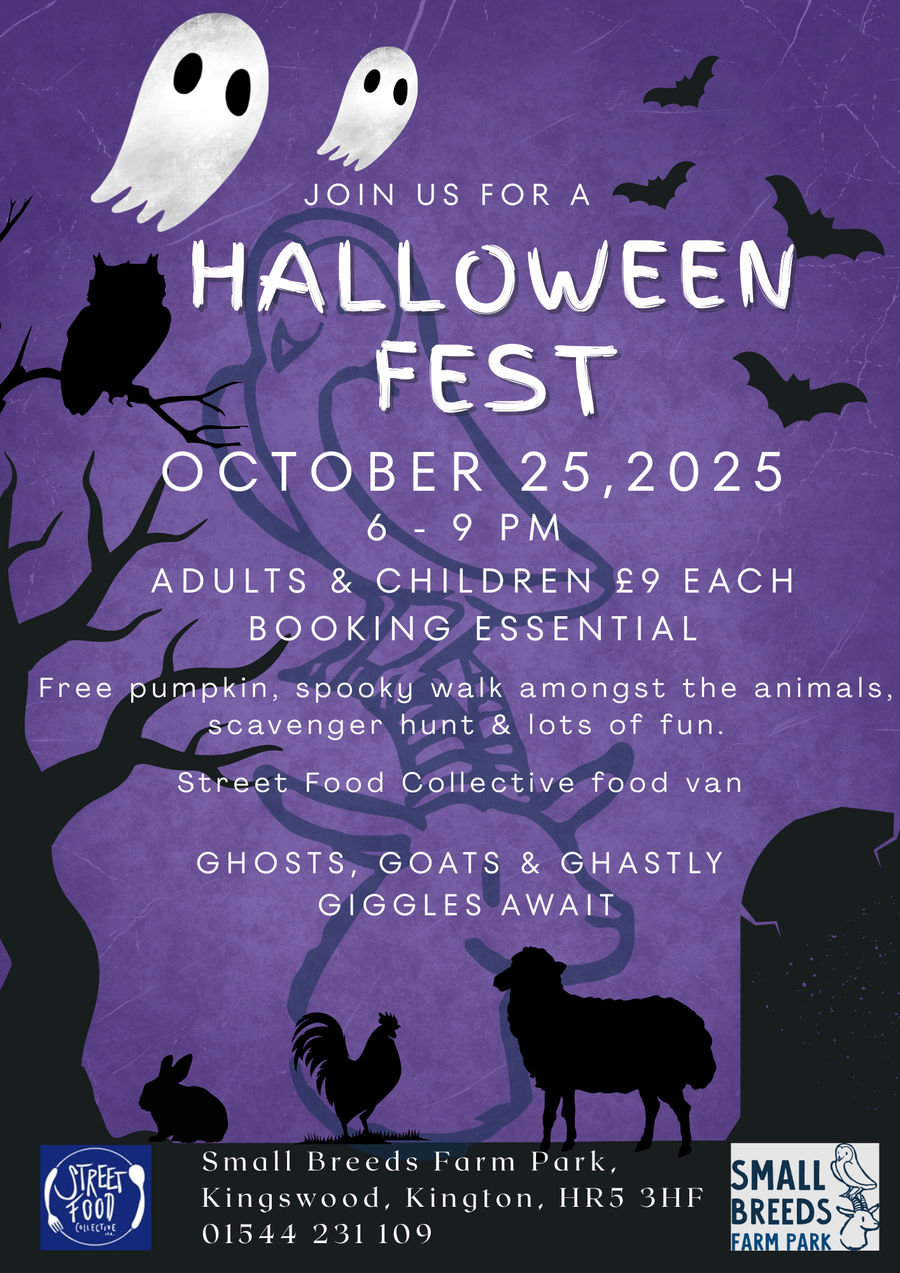 Ghosts, ghouls and goats – a Kington farm is planning its first Halloween Fest to provide lots ...