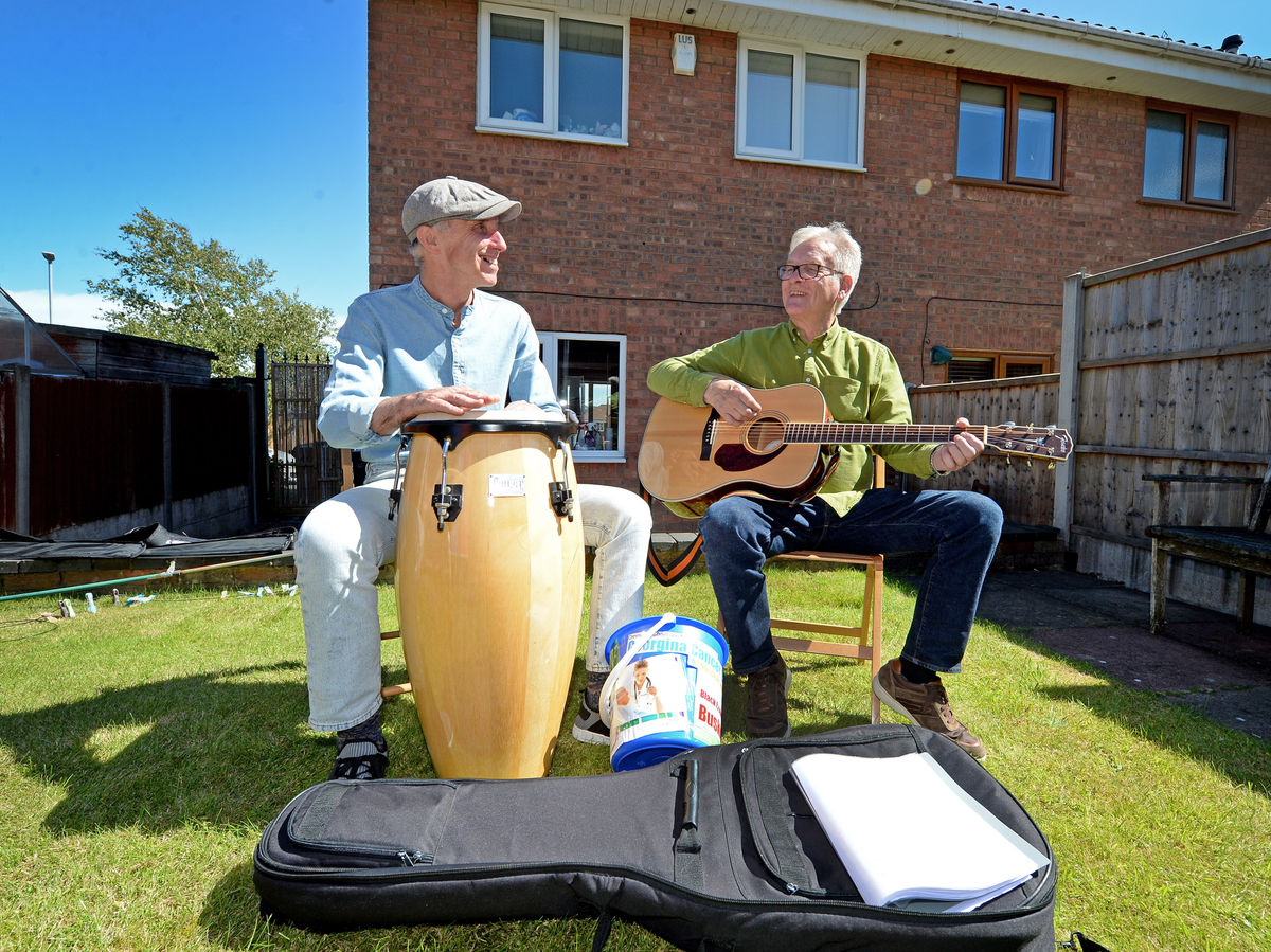WATCH: Bostin' musical duo raising money for Russells Hall Hospital ...