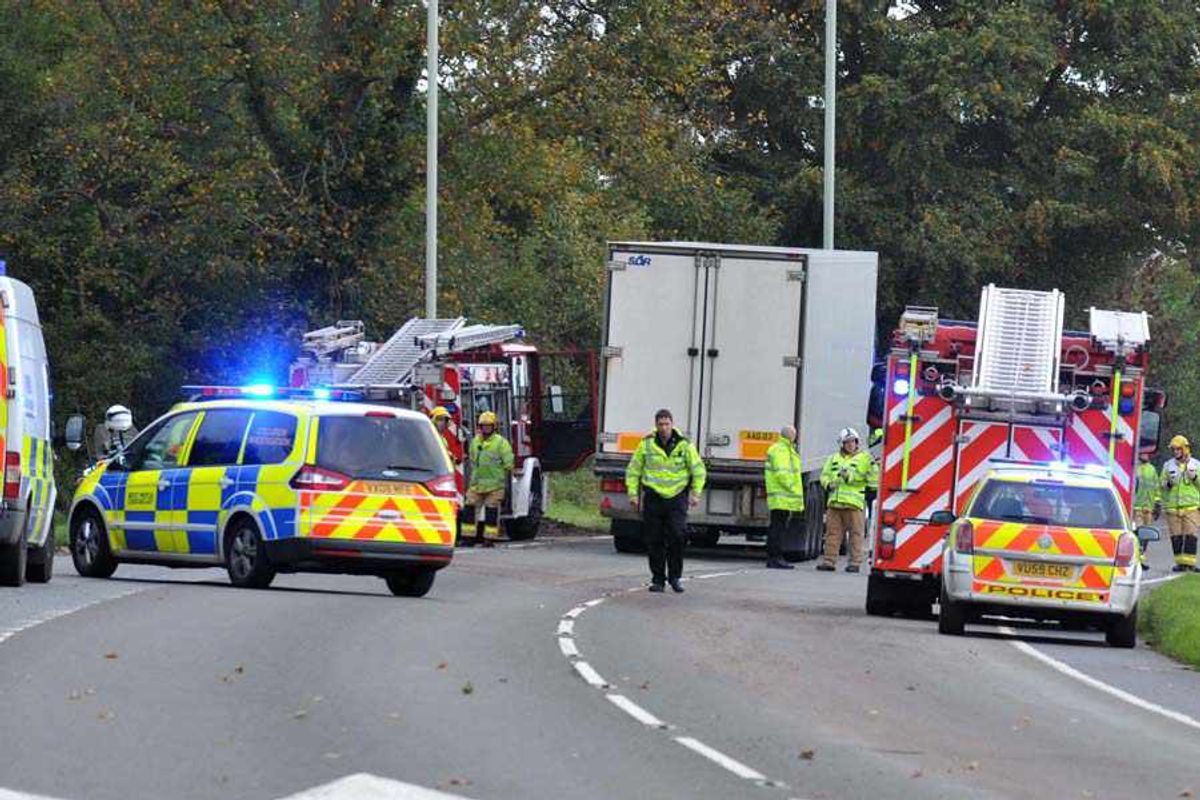Police revisit scene of A41 double death crash at Tong | Shropshire Star