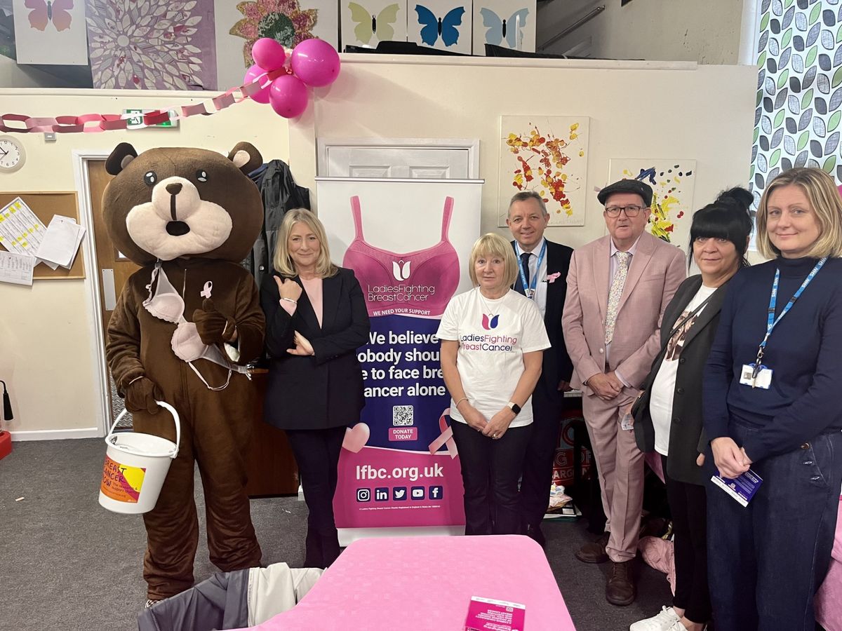 MP lends support to breast cancer awareness event | Express & Star