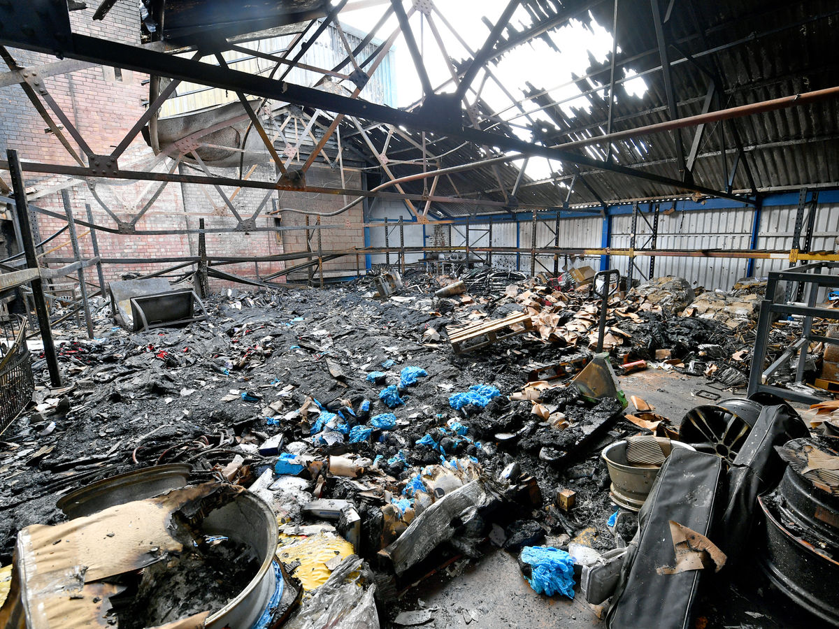 Watch: Fire service confirms cause of Wolverhampton factory blaze as ...