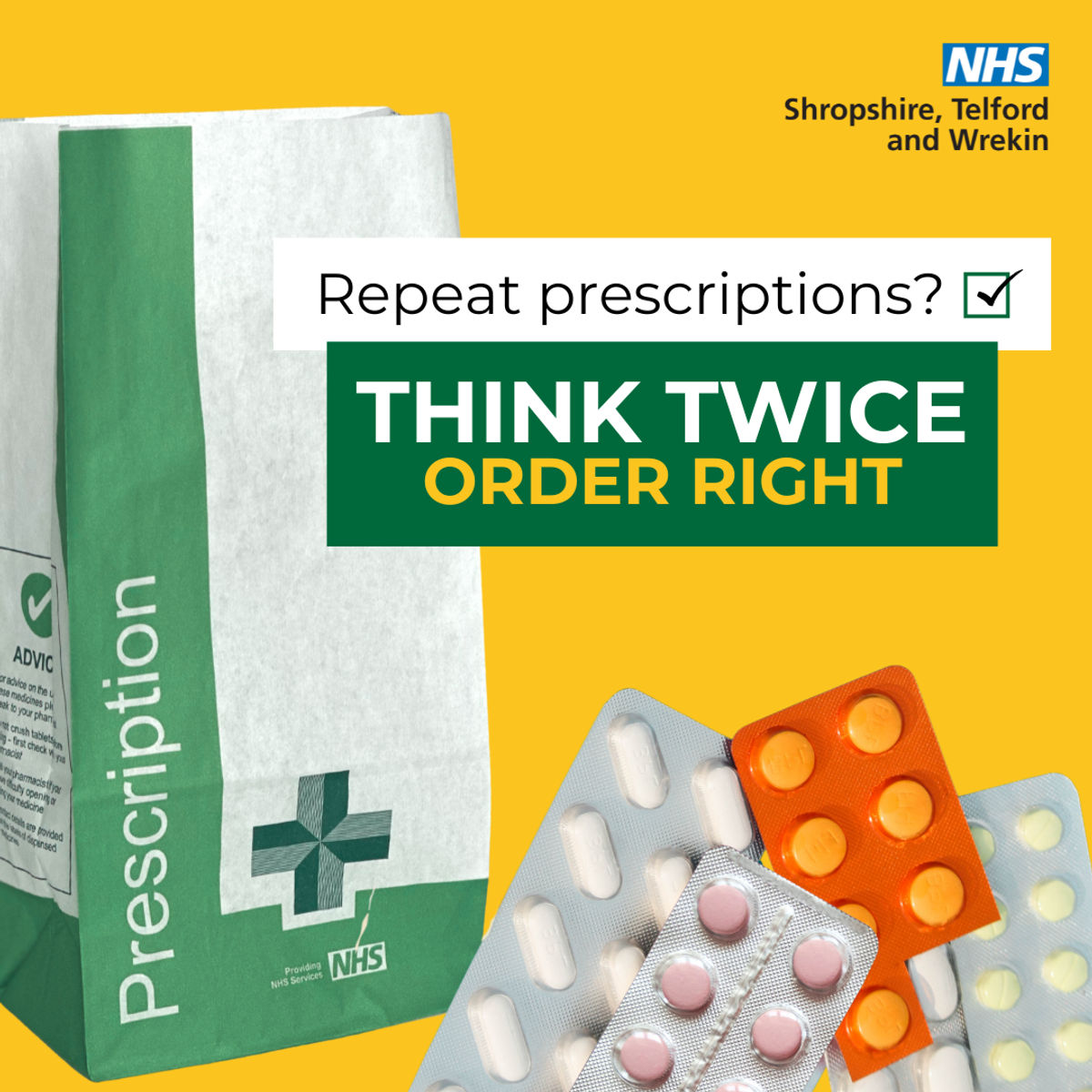 County NHS launches ‘Think Twice, Order Right’ to stop wasted medicine ...