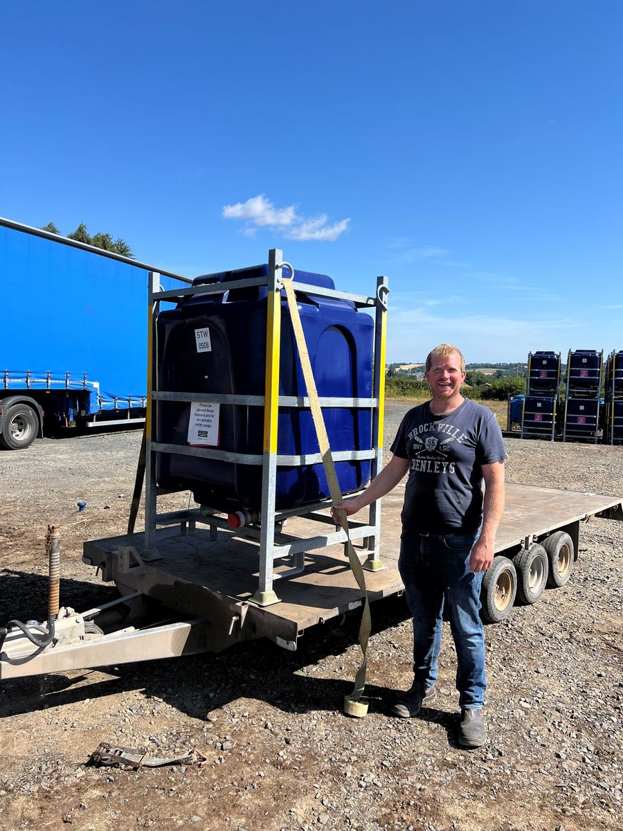 Severn Trent gives hot weather lifeline to Shropshire livestock farmers ...