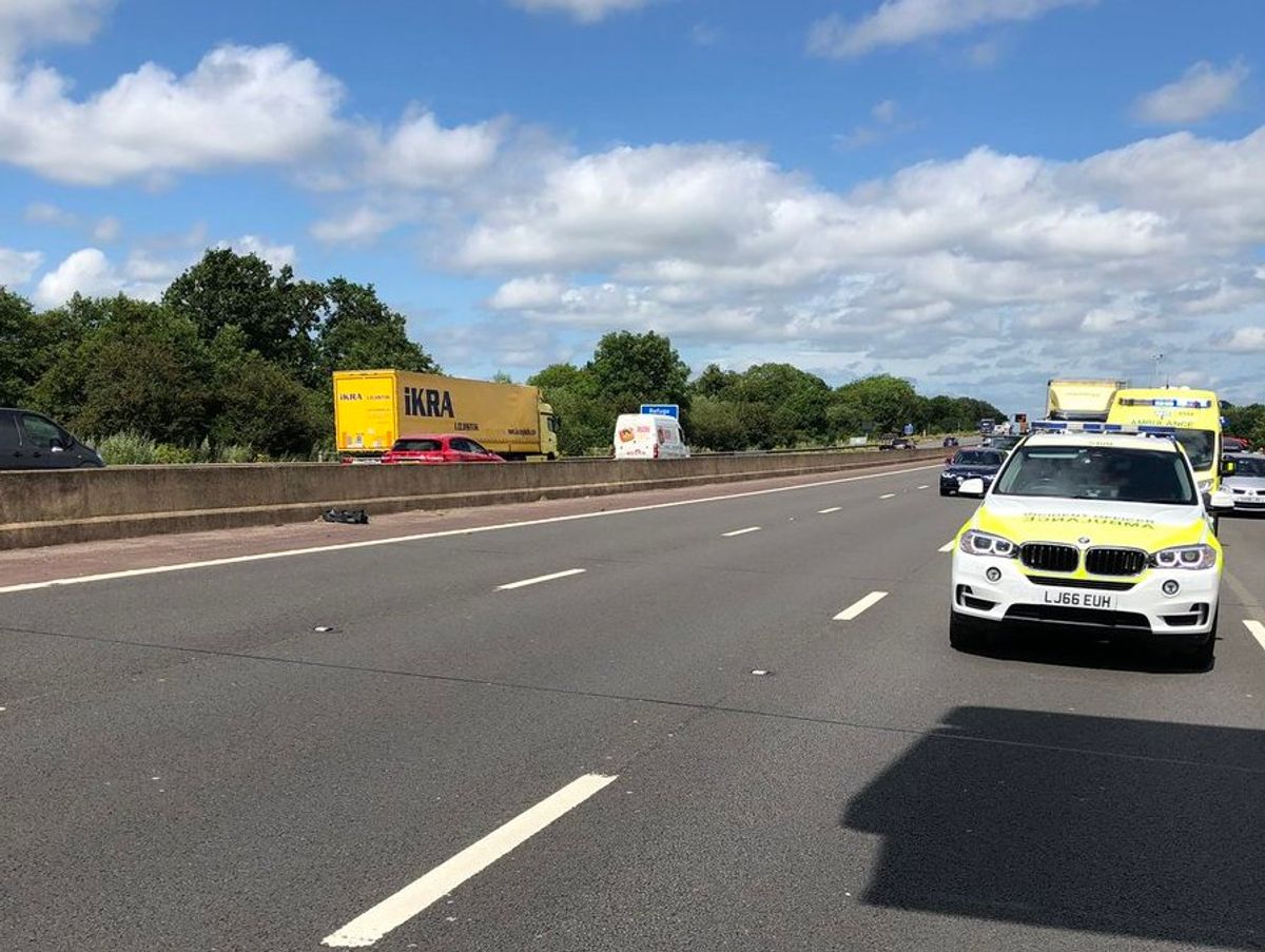 M6 closed near Cannock after fatal lorry crash | Express & Star