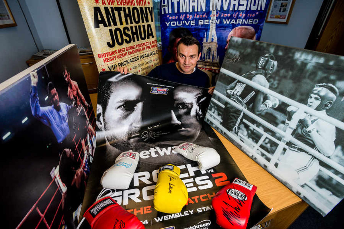 Former boxing world champion Richie Woodhall helping to knock out ...