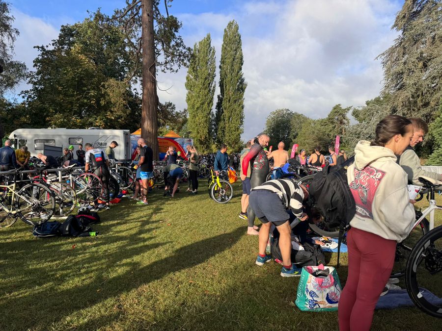 Hundreds of competitors and spectators gather at the Shropshire ...