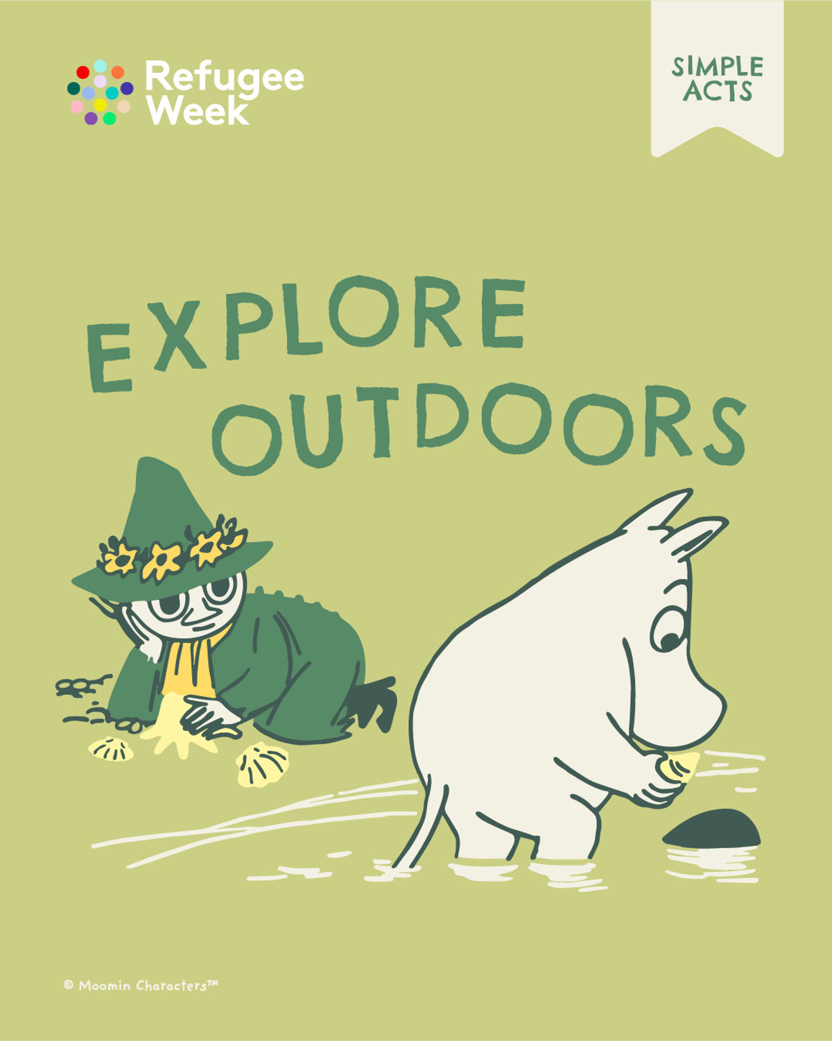 Simple acts, powerful voices: Refugee Week 2025 launches with Moomin ...