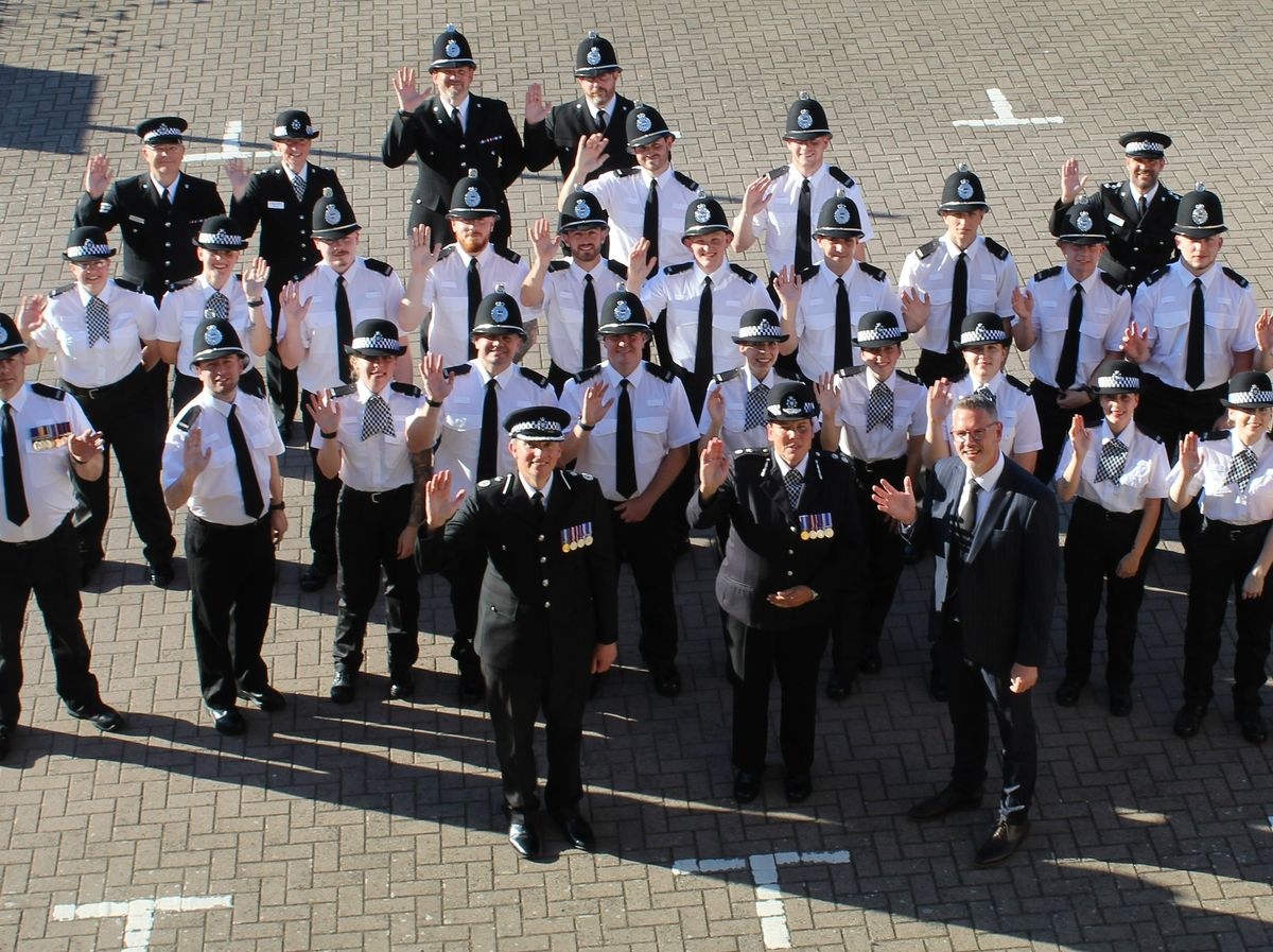 Apprentice police officers start the next phase in their careers ...