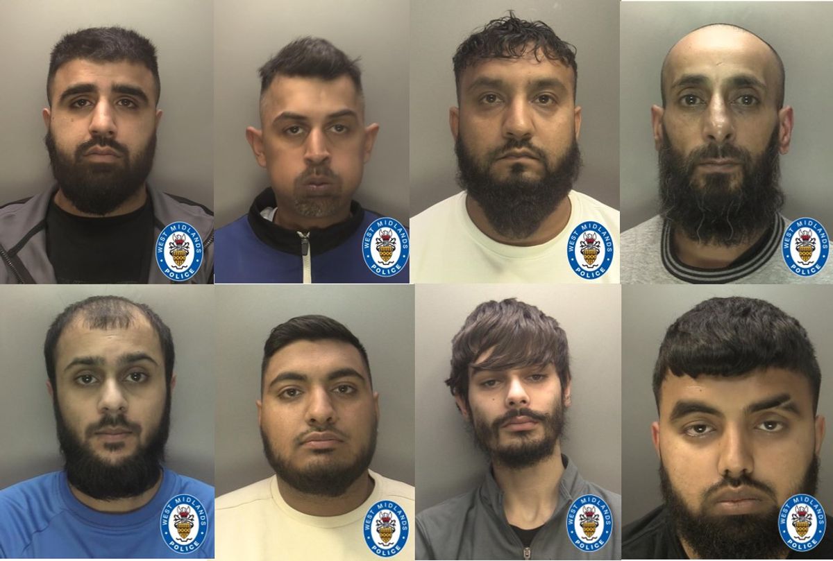 Watch: Eight Walsall men jailed for almost 120 years after violent ...