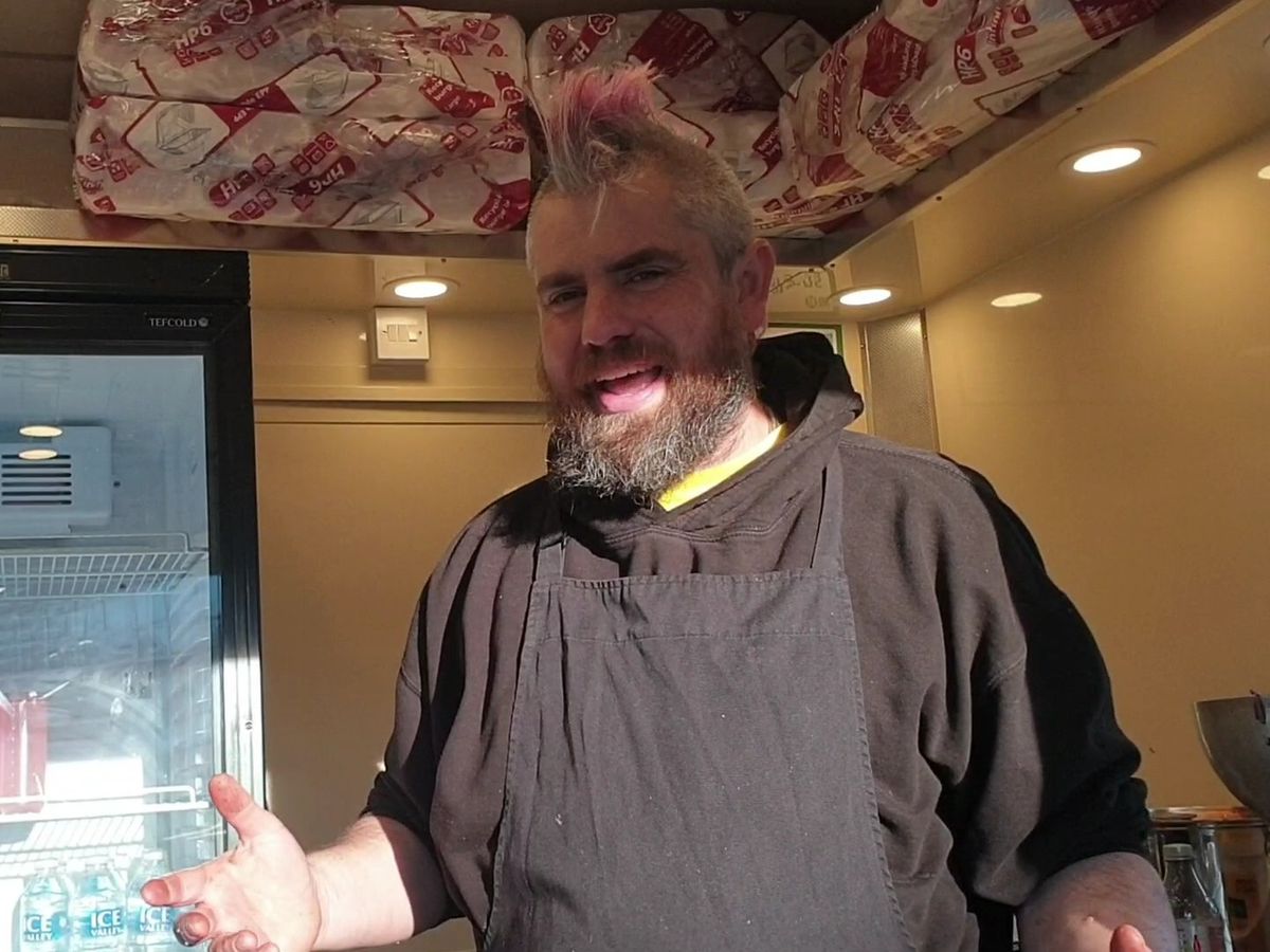 TikTok sensation Spudman who gets two-hour queues 'kicked off' town ...