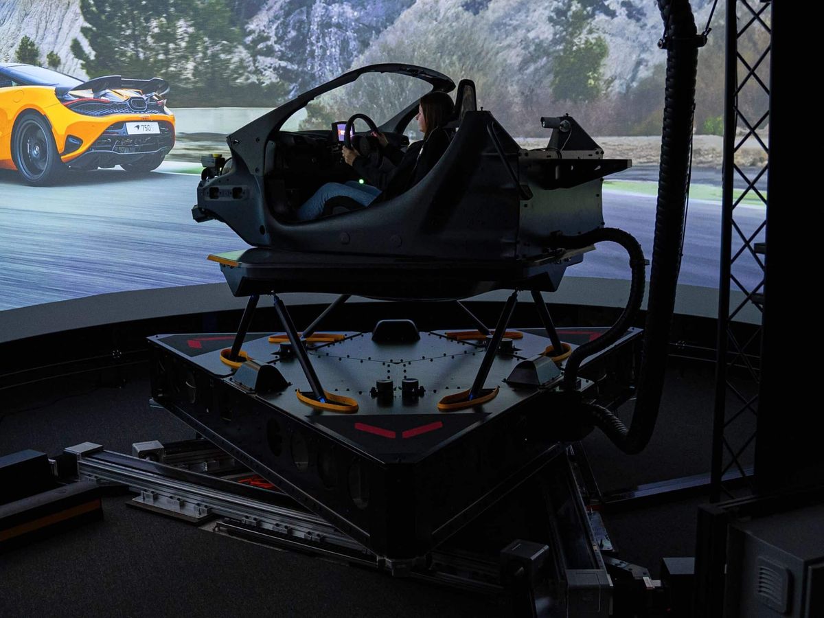 McLaren’s new driving simulator partnership will help speed up ...