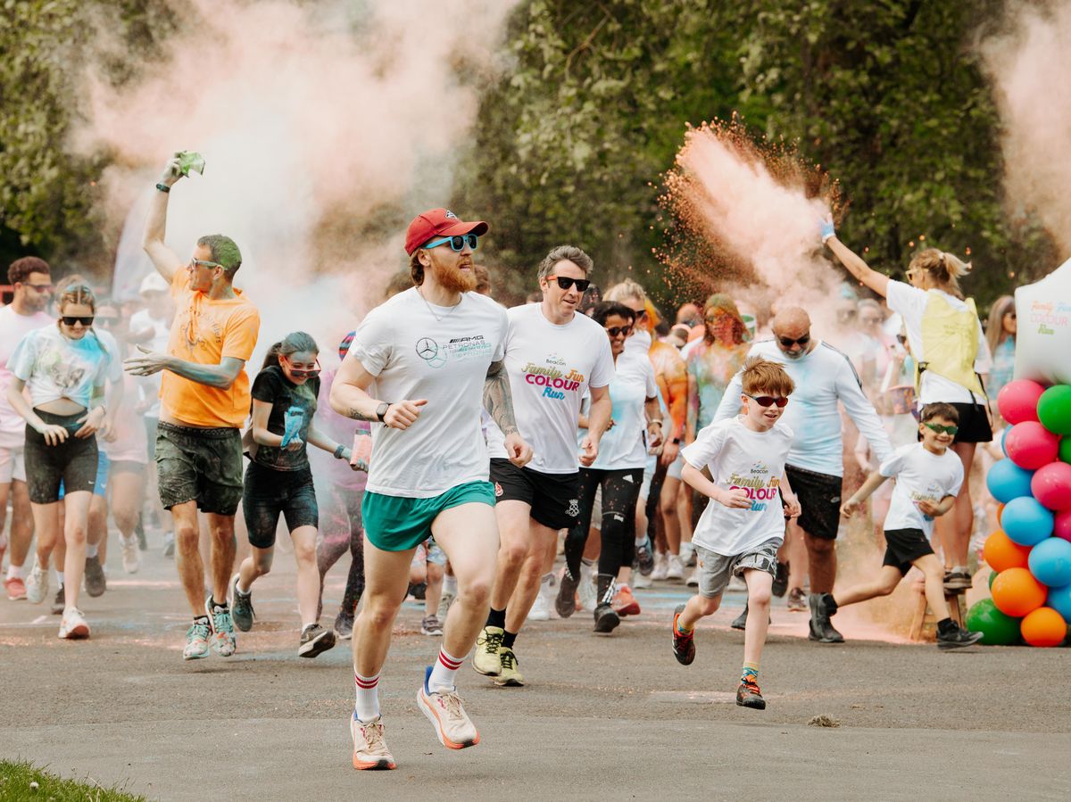 Family Fun Colour Run: All 28 of our photos of runners filling ...