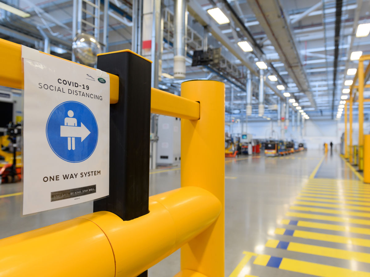 24 workers test positive for virus at Jaguar Land Rover plant | Express ...