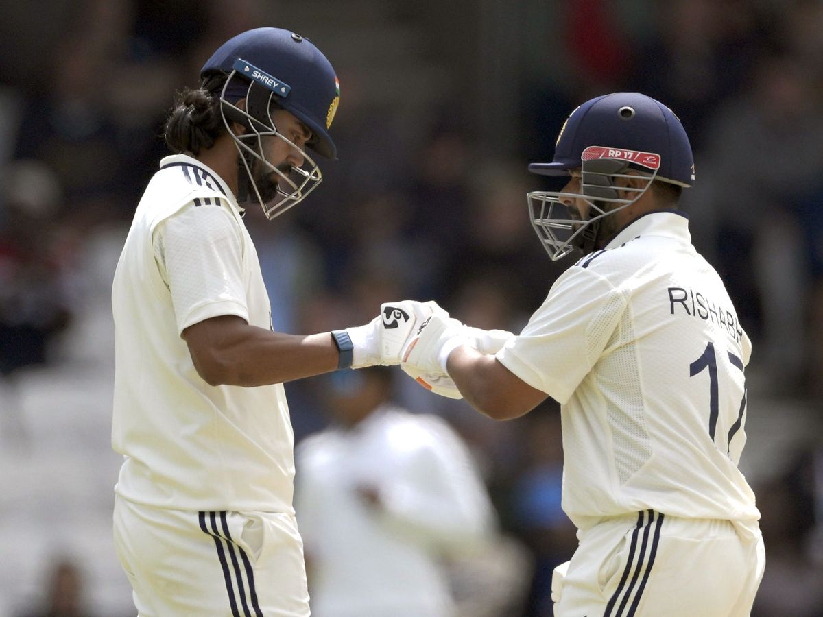 KL Rahul and Rishabh Pant build huge lead for India at Headingley ...