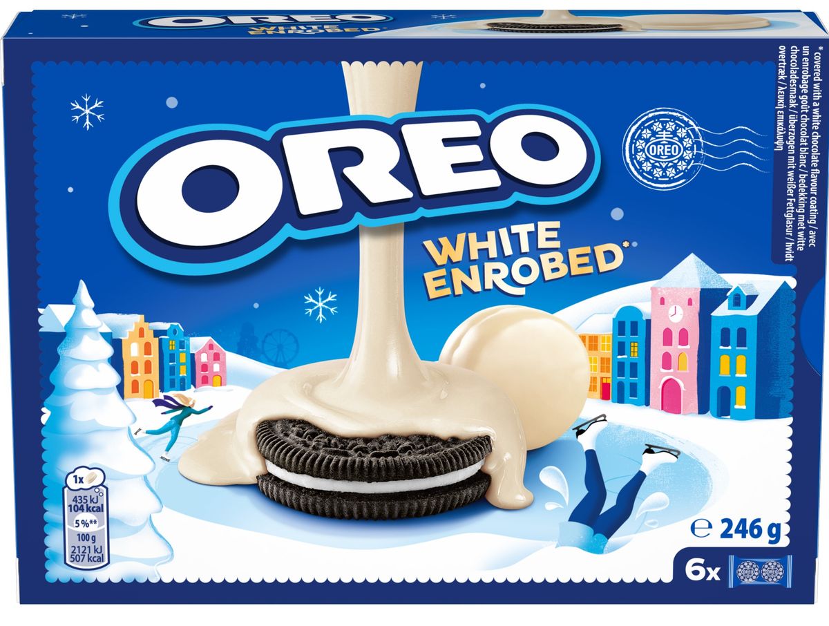 OREO's new Limited Edition Gingerbread and white enrobed cookies among ...