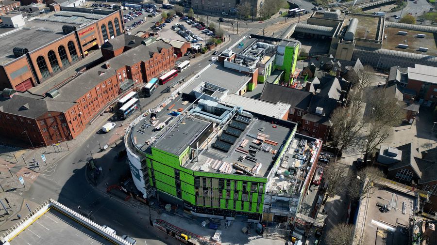 WATCH: Drone footage shows Wolverhampton’s new City Learning Quarter ...