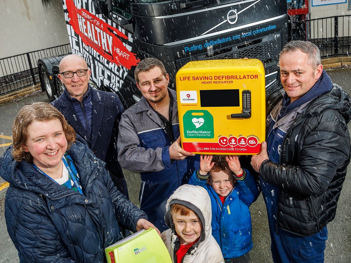 Healthy heart campaign gives life saving defibrillator to rural school ...