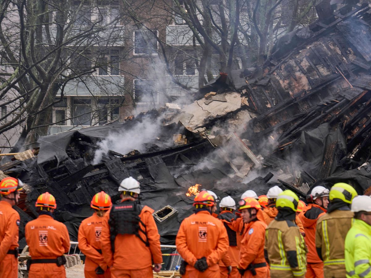 Police arrest three people over apartment explosion that left six dead ...