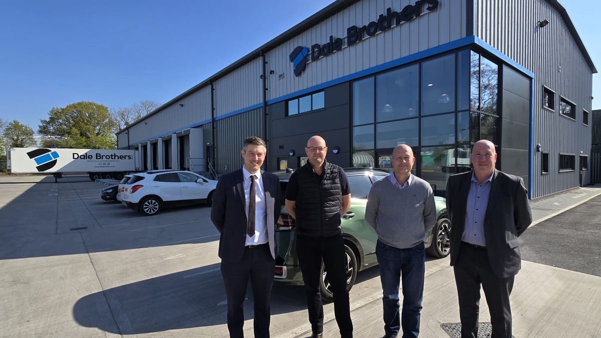 Telford logistics firm Dale Brothers unveils new £2.6m warehouse hub ...