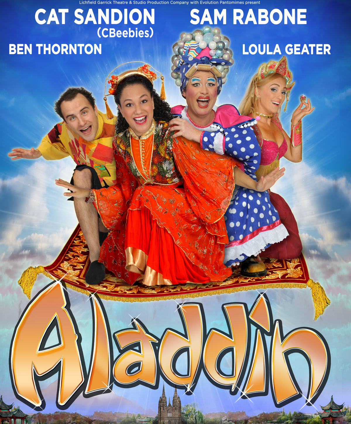 CBeebies Cat Sandion to star in Lichfield Garrick's Aladdin | Express ...