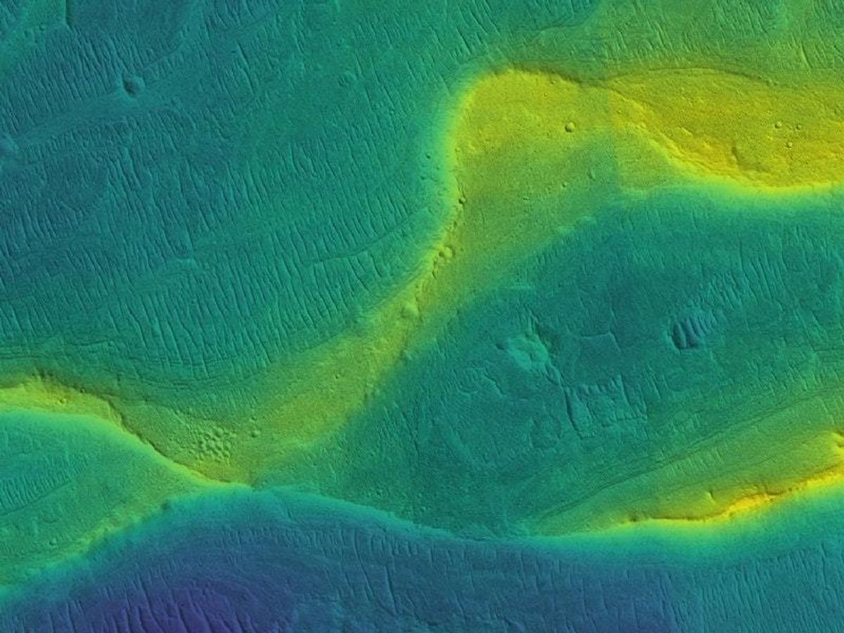 Rivers twice as wide as those on Earth flowed on Mars one billion years ...