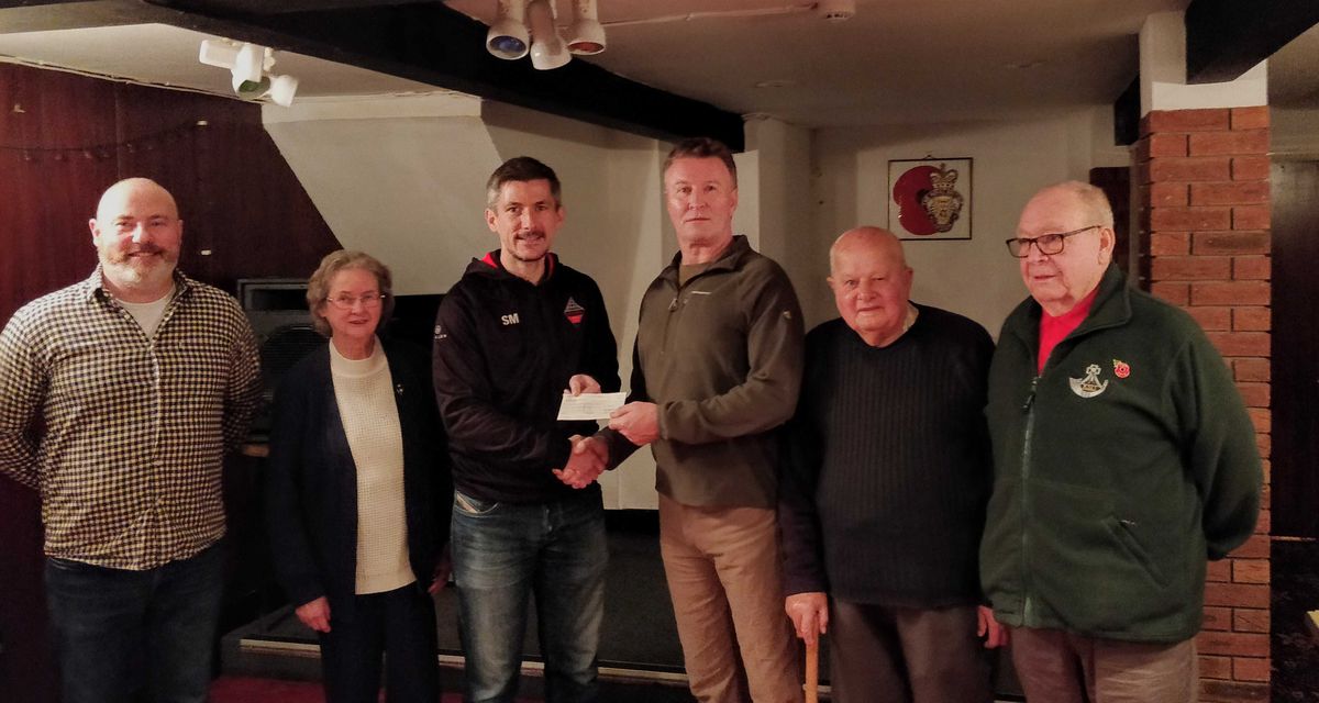 Bridgnorth Running Club donates to Royal British Legion | Shropshire Star