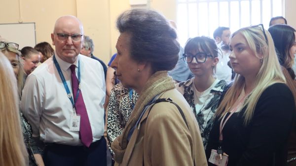 Anne, Princess Royal takes tour of Shropshire prison to view ...
