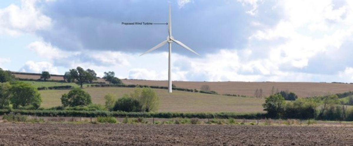Plans have been submitted for an 80-metre tall wind turbine near a ...