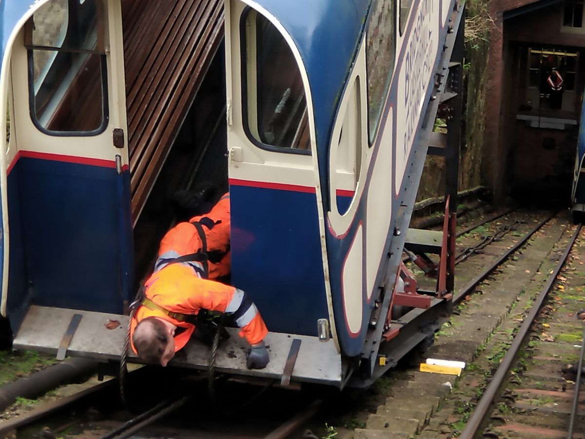 Cliff railway rope replacement work on track - here's when the ...