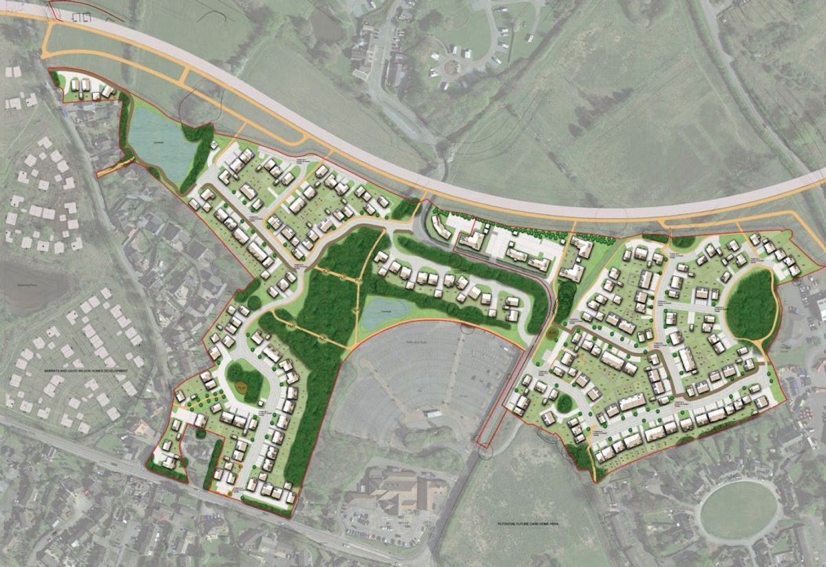More details revealed for plan to build almost 300 homes on edge of ...
