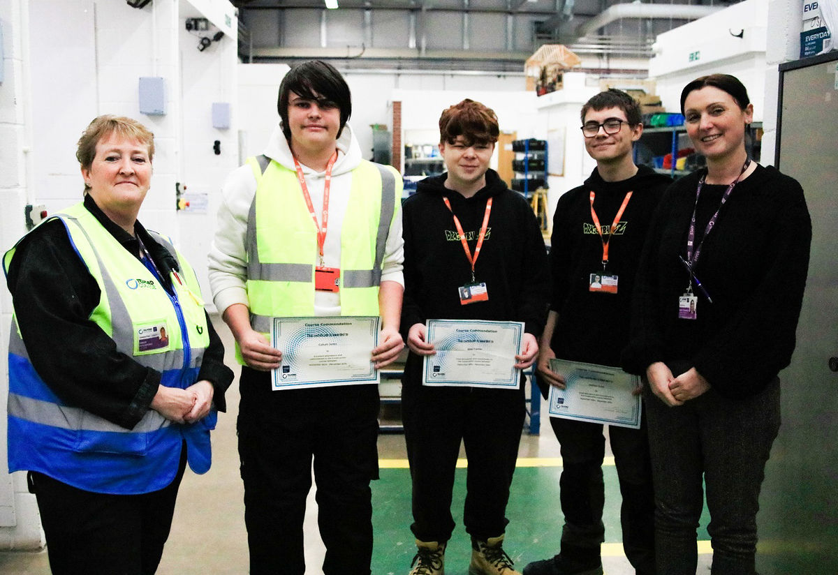Construction students rewarded for commitment | Shropshire Star