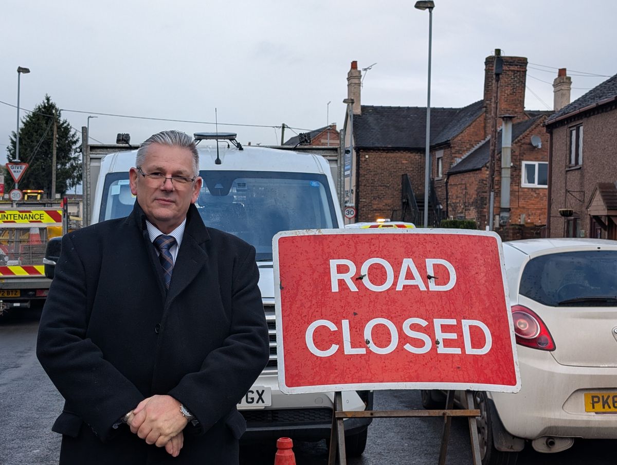 Work on Stafford rail bridge scheme costing almost £1m nearly complete ...