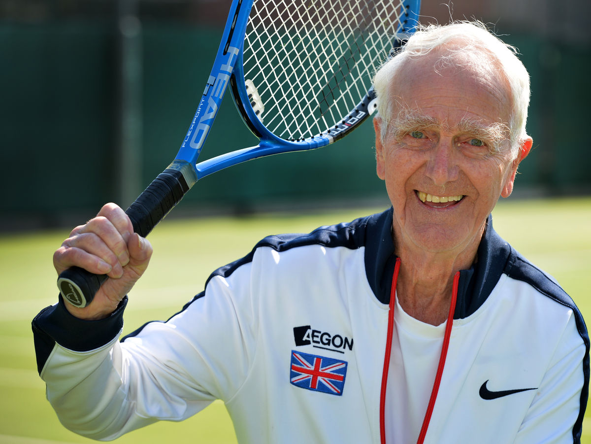 Tennis ace Frank Jenkins hangs racket up after five decades | Express ...
