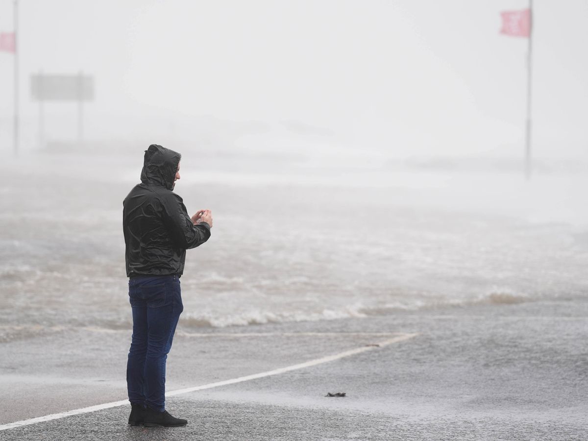 Amber warnings in place for winds up to 100mph as Storm Amy sweeps in ...