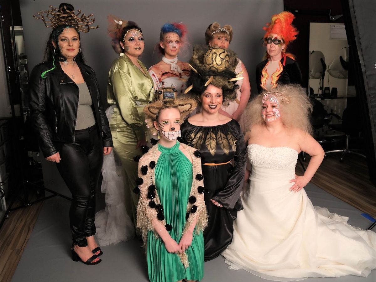 Telford hairdressing students get creative in ‘fantastic’ hair ...