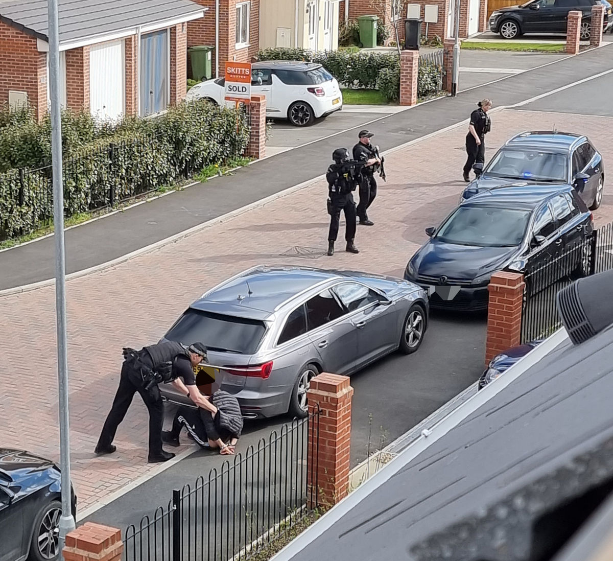 Wolverhampton shooting: Armed police arrest suspect after gun fired in ...